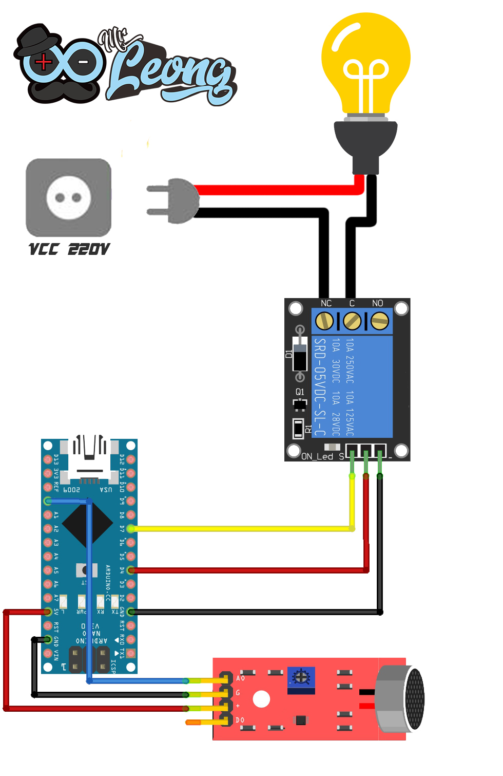 Cara Menggunakan Sensor Suara dengan Arduino - Mr Leong Cara Menggunakan Sensor Suara dengan Arduino - Mr Leong