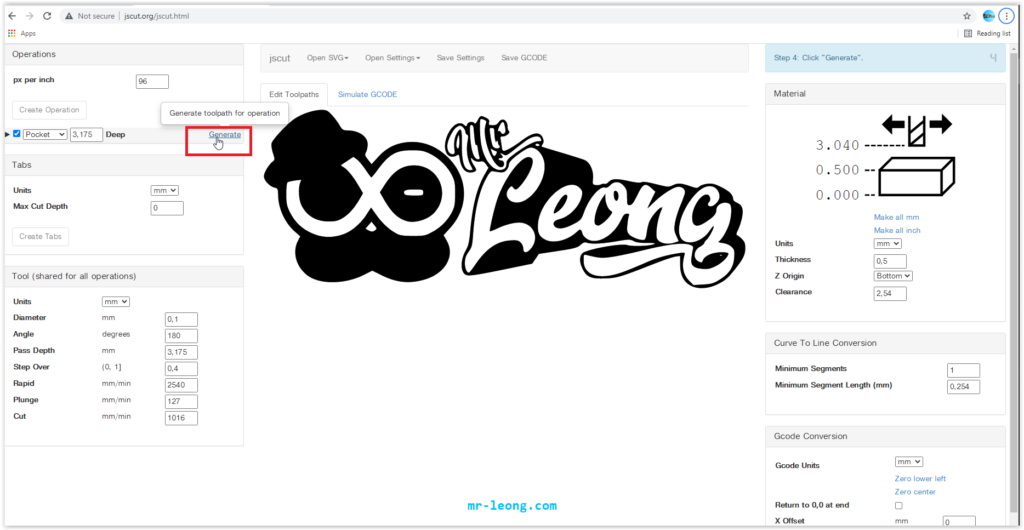 Cara Convert Image / Gambar menjadi Gcode - Mr Leong Cara Convert Image / Gambar menjadi Gcode - Mr Leong